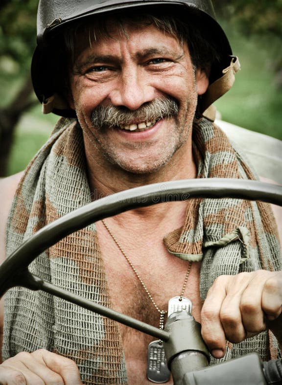 Military portrait stock photo. Image of mustache, memory - 17947446