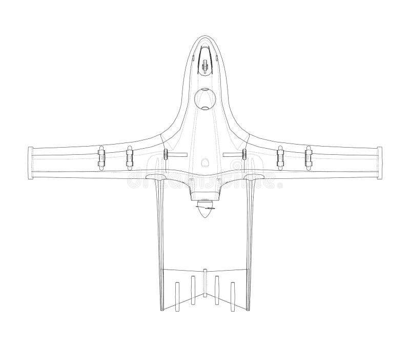 Army Drone Blueprint Stock Illustrations – 50 Army Drone Blueprint ...