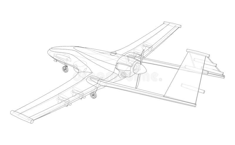 Army Drone Blueprint Stock Illustrations – 50 Army Drone Blueprint ...