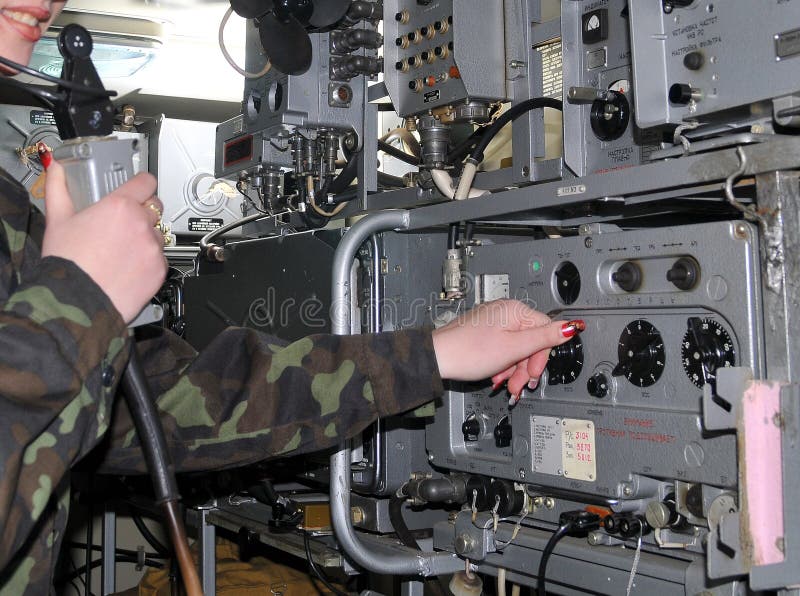 Military radio stock photo. Image of radio, headquarters - 22179288