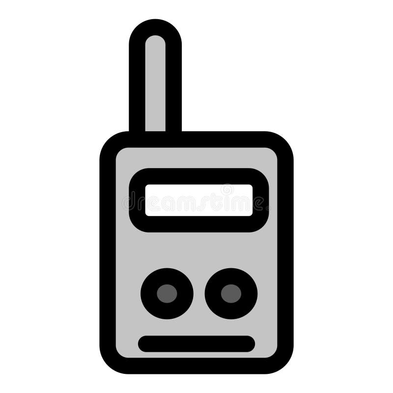 Military Radio Symbol - Military Icon Stock Illustration - Illustration ...