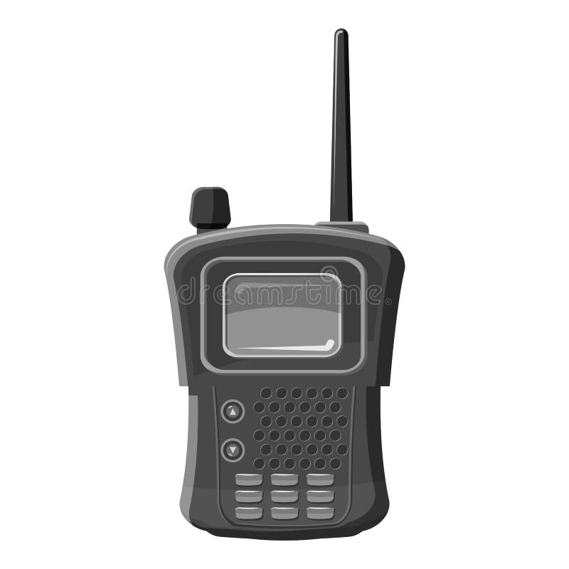 Military Radio Transmitter Icon Stock Vector - Illustration of isolated ...