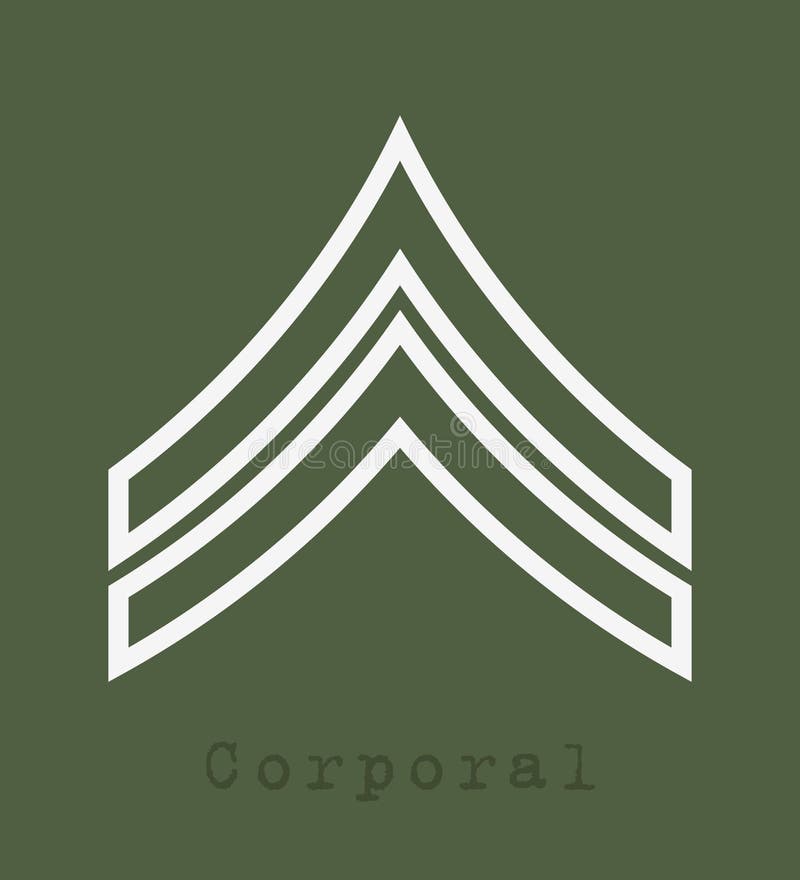 Military Ranks and Insignia. Stripes and Chevrons of Army Stock Vector ...