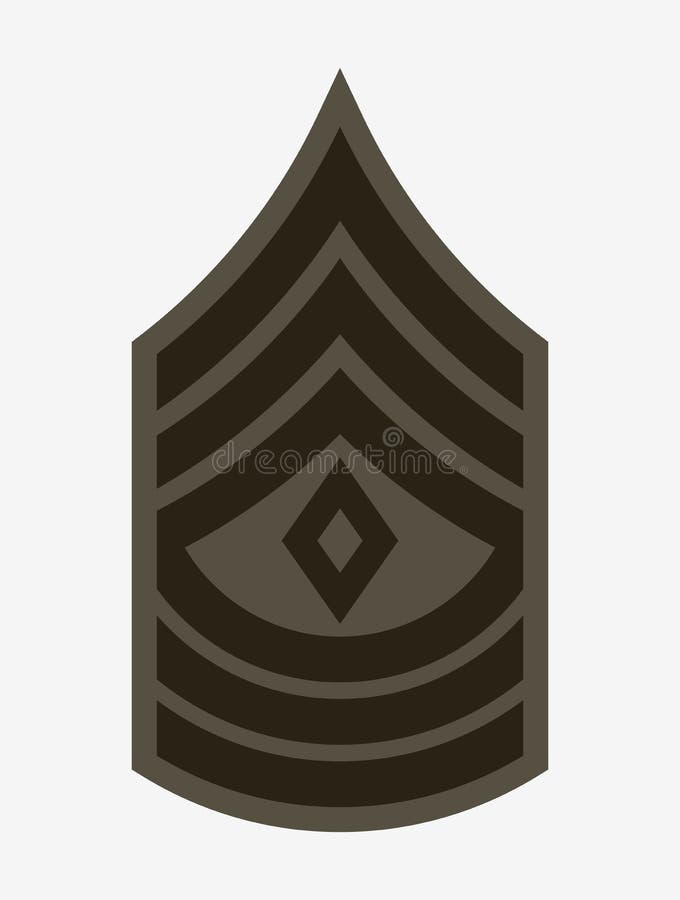 Military Ranks and Insignia. Stripes and Chevrons of Army Stock Vector ...