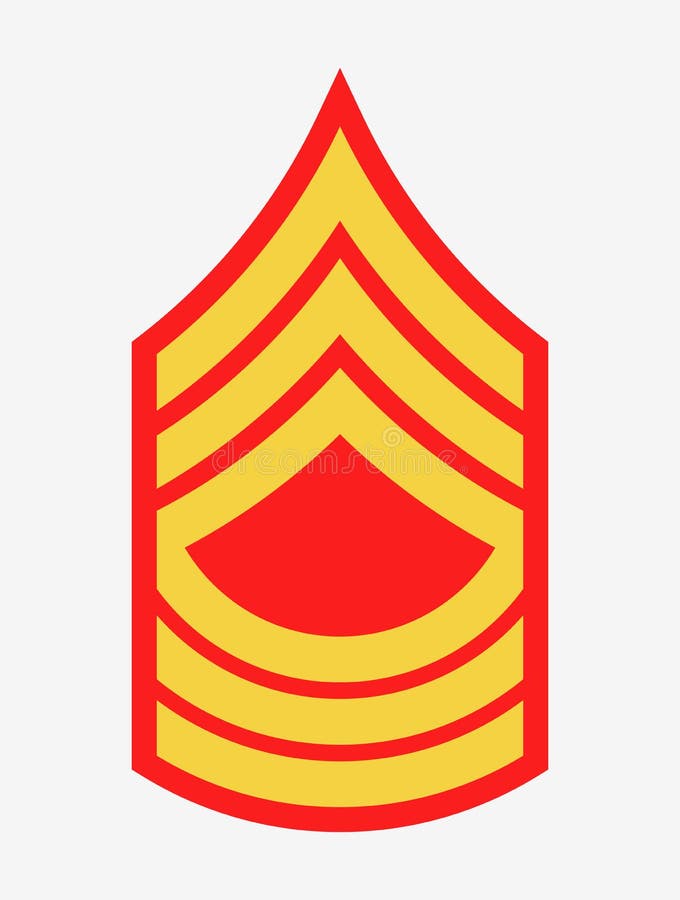 Master Sergeant Rank Insignia Stock Illustrations – 139 Master Sergeant ...