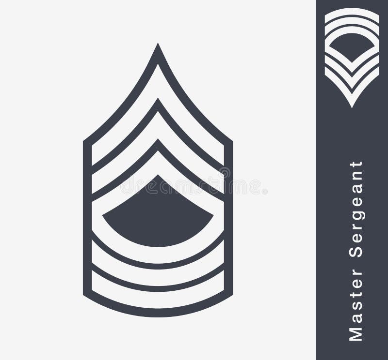 Military Ranks and Insignia. Stripes and Chevrons of Army Stock Vector ...