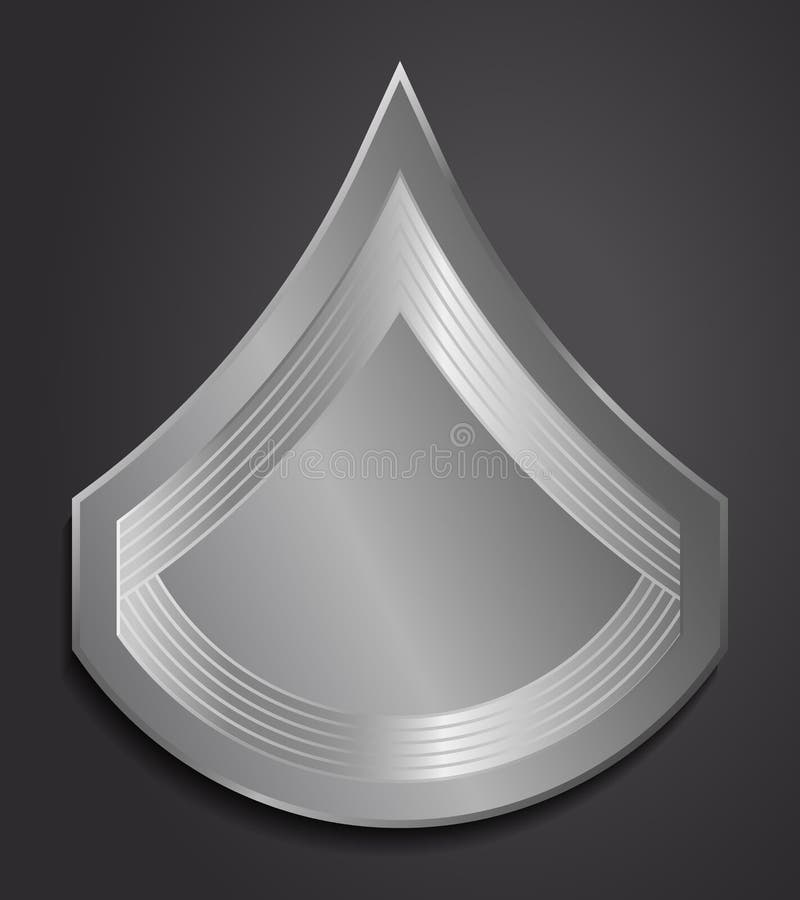 Military Ranks and Insignia. Stripes and Chevrons of Army Stock Vector ...