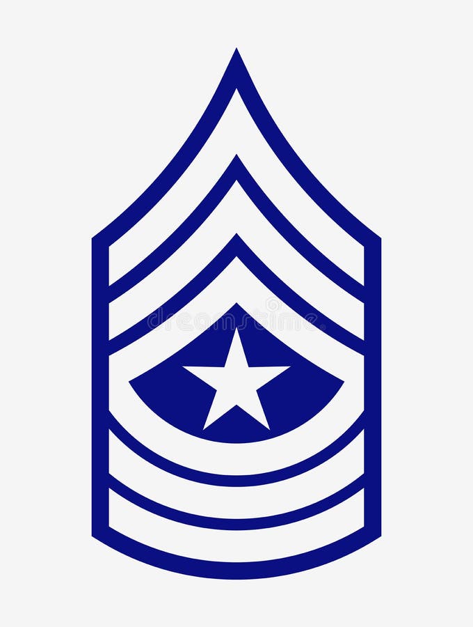 Sergeant Major Rank Insignia Stock Illustrations – 251 Sergeant Major ...