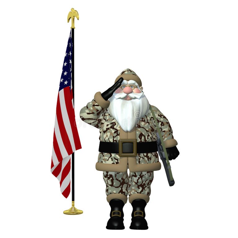 Military Santa Stock Illustrations – 466 Military Santa Stock ...