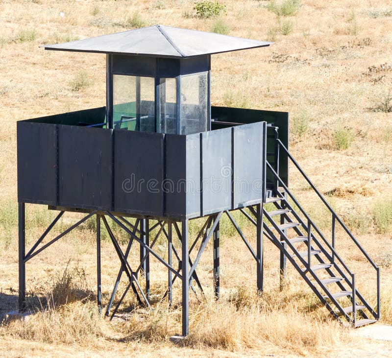 Military security tower stock photo. Image of vacation - 37562496
