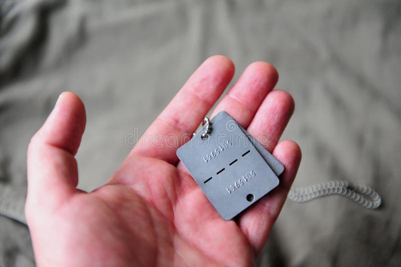 Military Service Identity Discs Stock Photos - Free & Royalty-Free ...