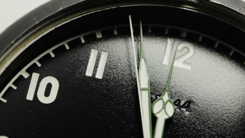 Military Stopwatch Clock Face Close Up. Stock Video - Video of instant ...