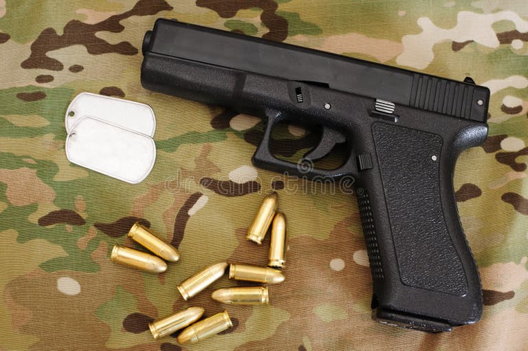 Military stuff 22 stock image. Image of carbine, armed - 16918765