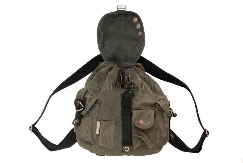 Military style rucksack stock photo. Image of handbag - 41150606