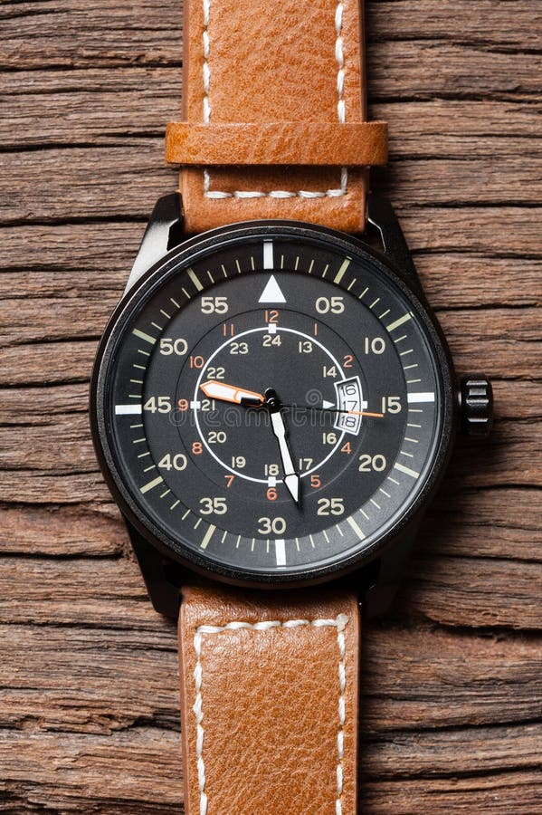 Military style watch stock image. Image of personal - 163930897