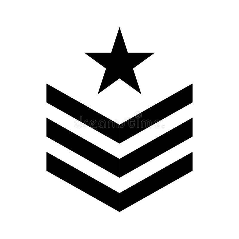 Military symbol icon image stock illustration. Illustration of ...