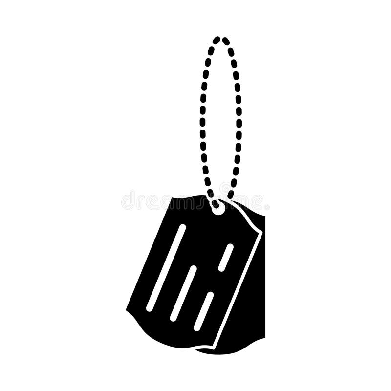 Military Tag Icon Vector Design Template Stock Illustration ...
