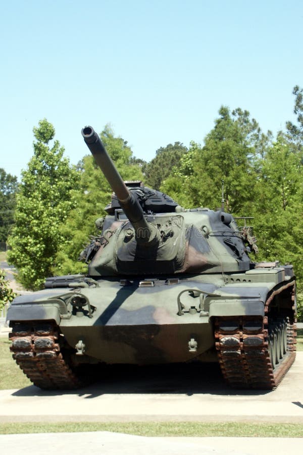 American M60 Patton Combat Army Main Battle Tank Stock Image - Image of ...