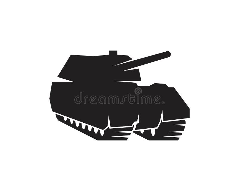 Military Tank Logo Vector Template Stock Vector - Illustration of sign ...
