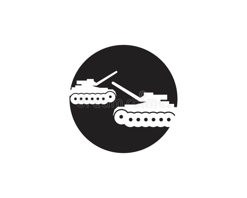 Military Tank Logo Vector Template Stock Vector - Illustration of star ...