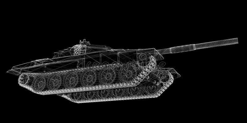 Military tank stock illustration. Illustration of conflict - 45338276