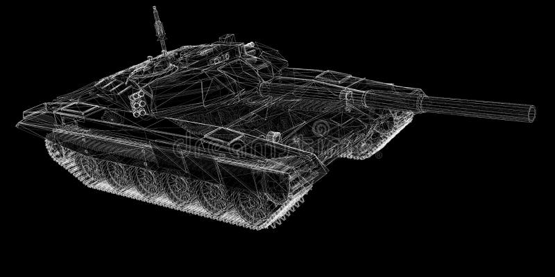 Military tank stock illustration. Illustration of concepts - 45340579