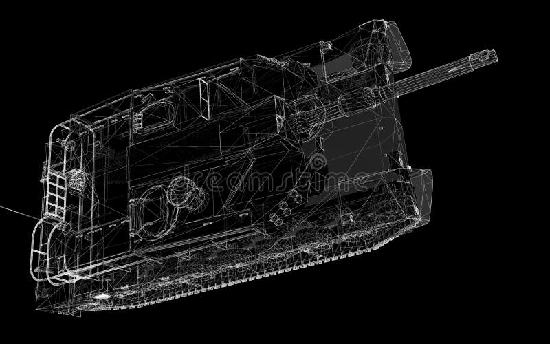 Military tank stock photo. Image of ideas, technology - 46712870