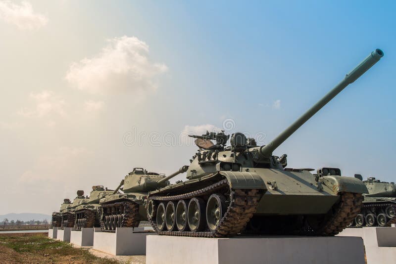 Military Tank in the Museum Under the Open Sky Editorial Image - Image ...