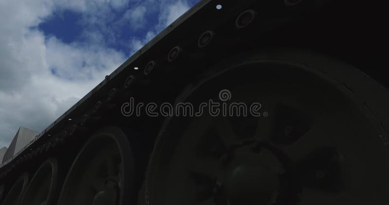 Military Tank Shooting from Low Angle. Stock Footage - Video of defense ...