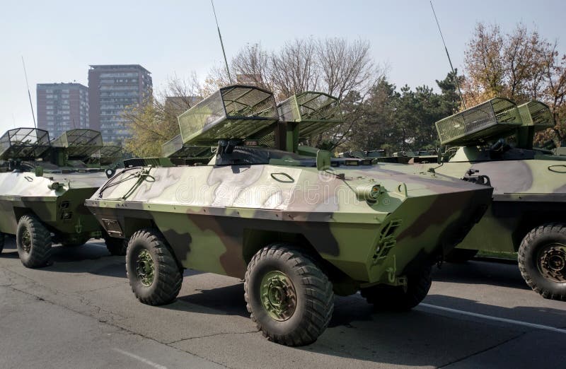 Military tanks invade city stock photo. Image of city - 45605560