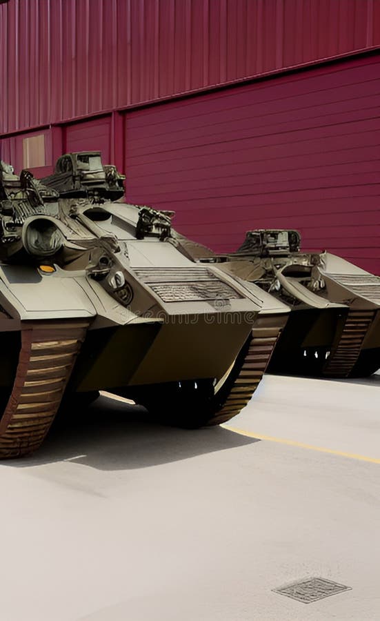 Military tanks moving stock illustration. Illustration of kill - 270719289