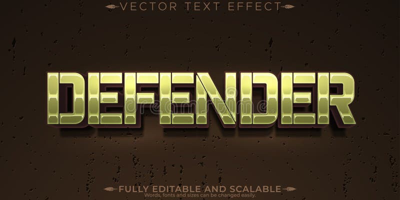 Military Text Effect, Editable Soldier and Army Customizable Font Style ...