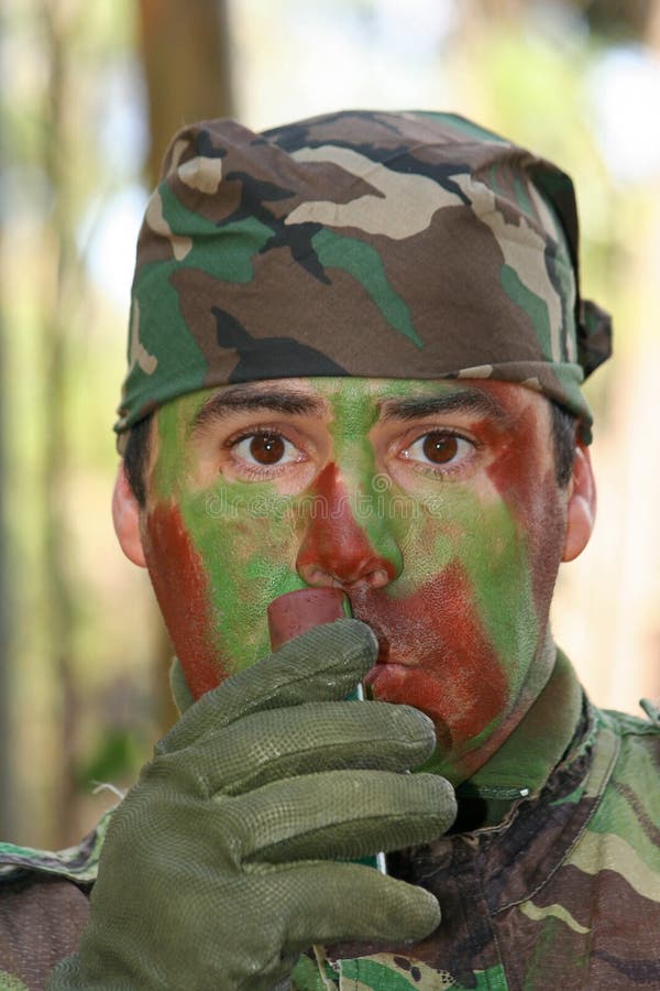 Military training combat stock image. Image of camouflage - 7002769