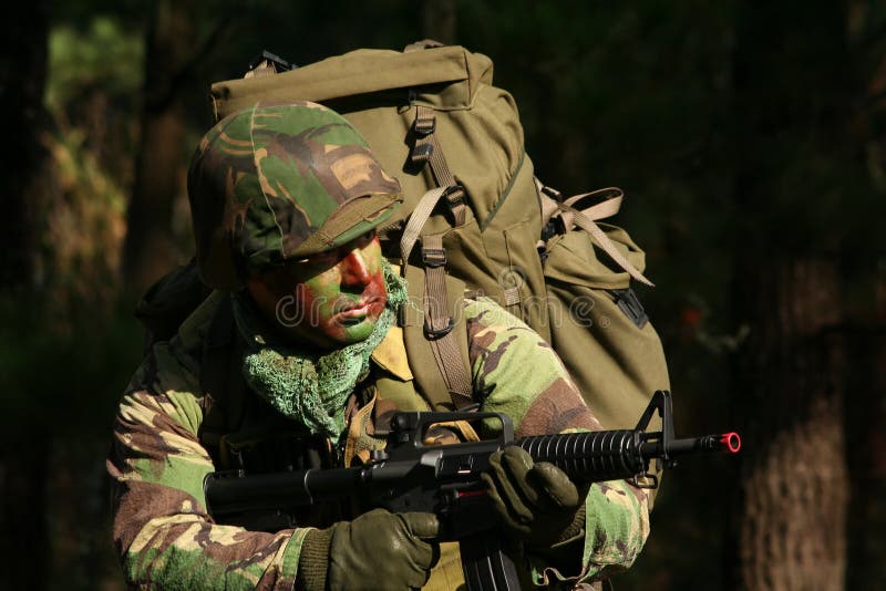 Military training combat stock image. Image of march, conflict - 7002821