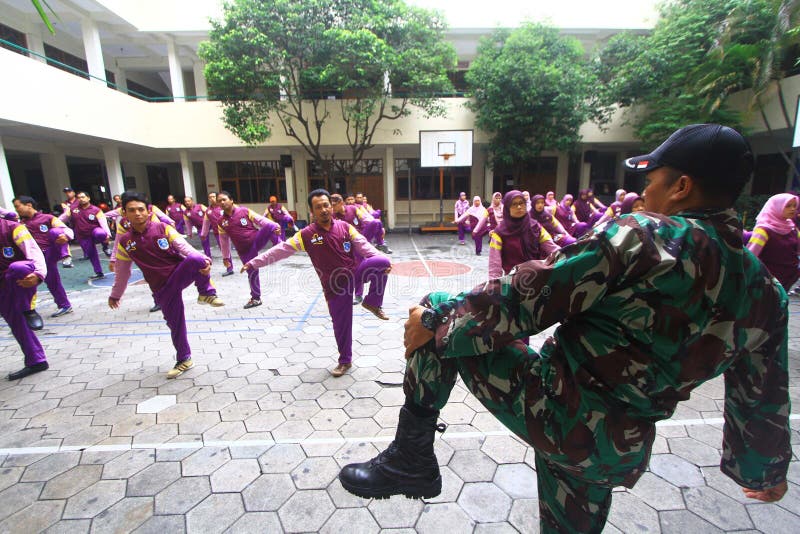 Military training editorial photography. Image of centraljava - 52129357