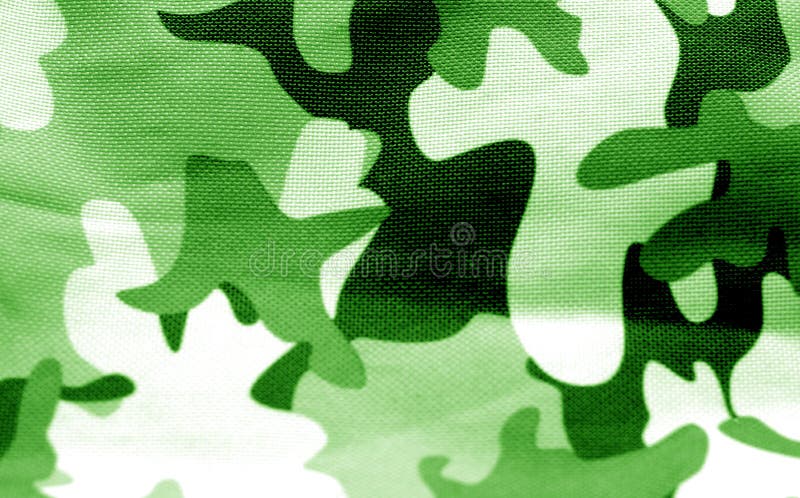 Military Uniform Pattern in Green Tone. Stock Illustration ...