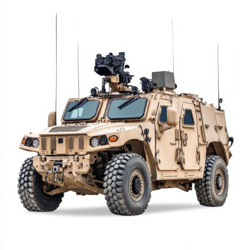 Military Vehicle Designed for Transport and Protection in Combat ...