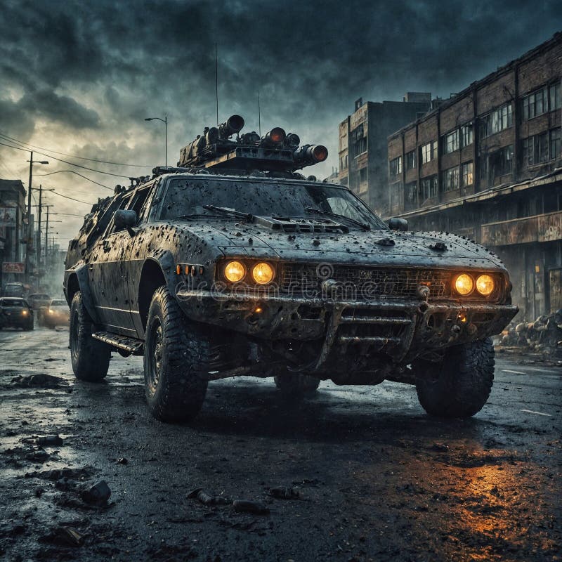 Military Vehicle in Steam Punk Style Stock Photo - Image of punk ...