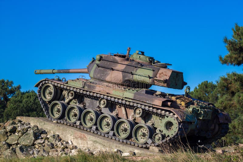 Military War Tank. Old Battle Tank Editorial Photography - Image of ...