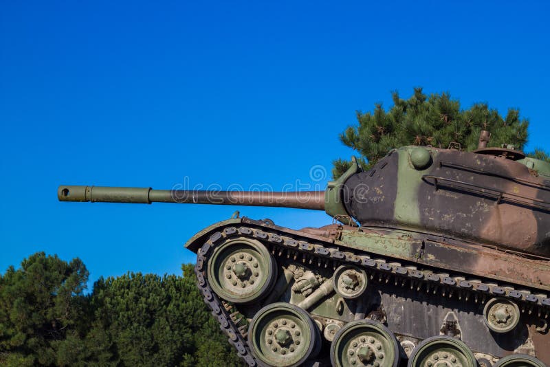 Military War Tank. Old Battle Tank Editorial Photography - Image of ...