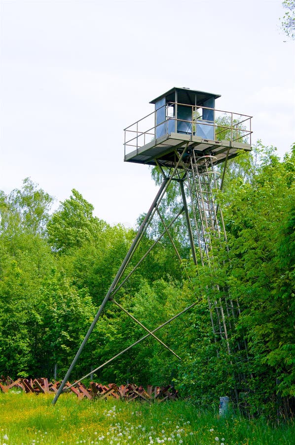 Military Watch Tower stock image. Image of watch, military - 98242731