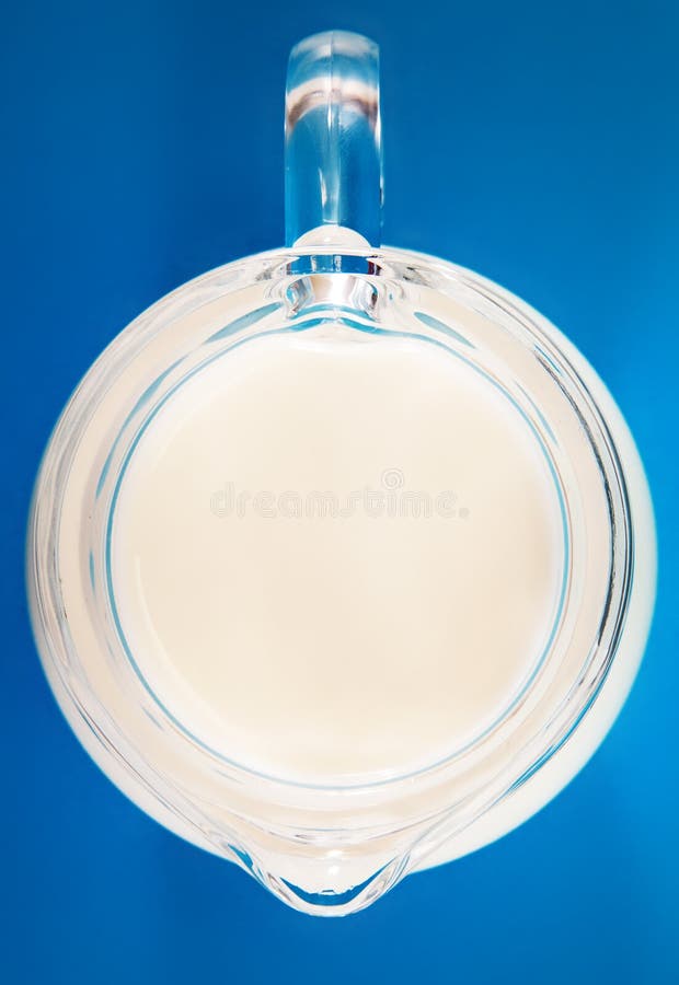 Milk stock image. Image of full, goblet, container, blue - 20121161