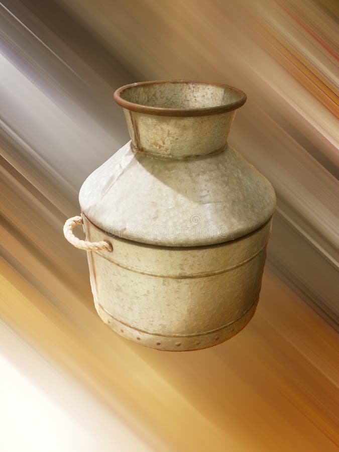 Milk Barrel in Black with Red Background and Nice Details Stock Photo ...