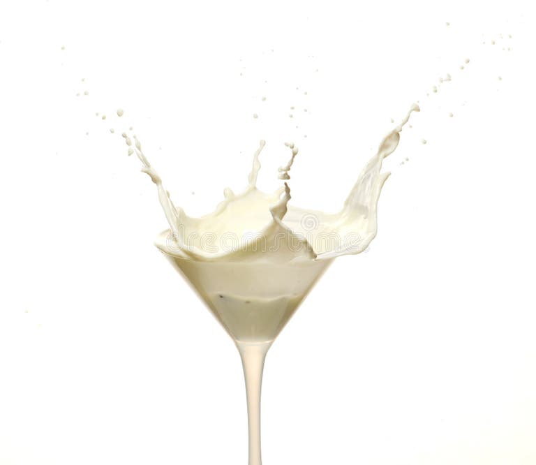 Milk stock photo. Image of splashing, triangular, milk - 72459610