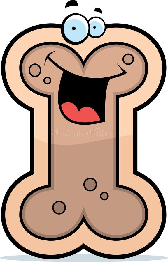 Milk Bone Smiling stock vector. Illustration of cartoon - 11301746
