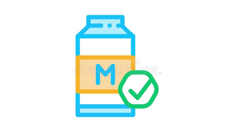 Milk Bottle Green Screen Motion Graphics Stock Video - Video of screen ...