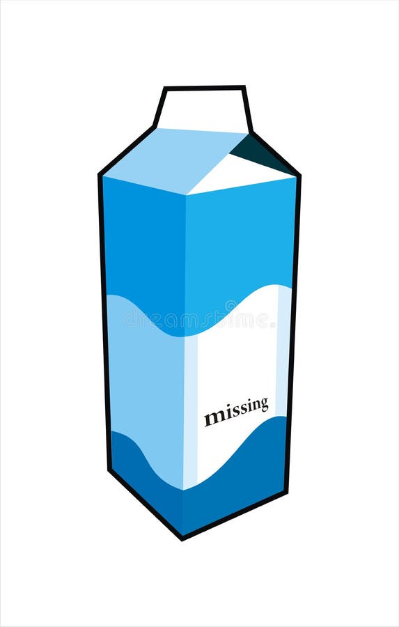 Carton Box of Milk Hand Drawn Sketch Icon. Stock Vector - Illustration ...