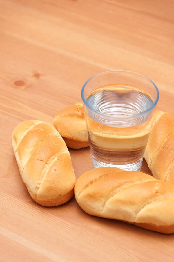 Milk bread and water stock photo. Image of breakfast - 28751732
