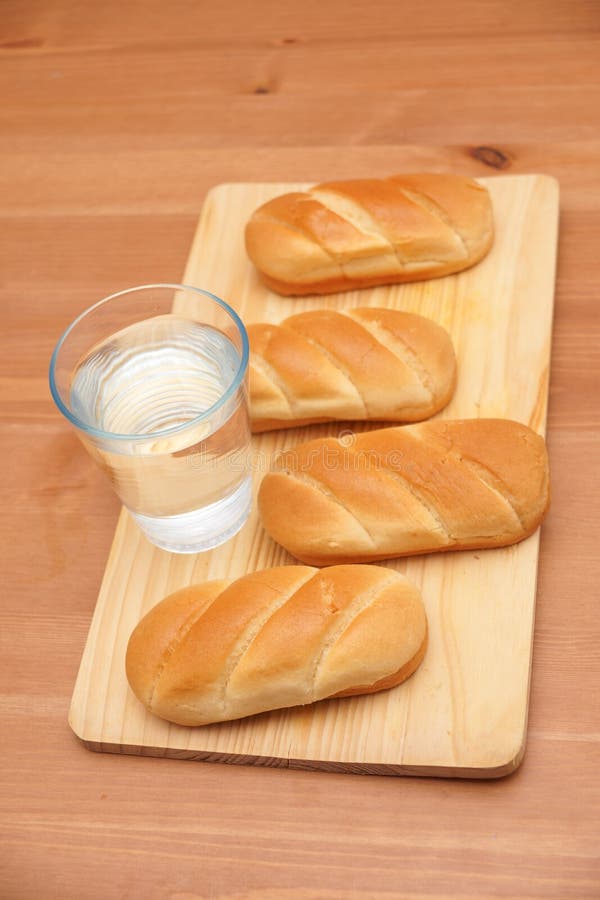 Bread, Water, Bible, Rosary, Fasting Symbols Stock Image - Image of ...