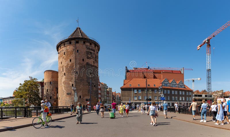 Milk Can Gate editorial stock image. Image of attraction - 254352804